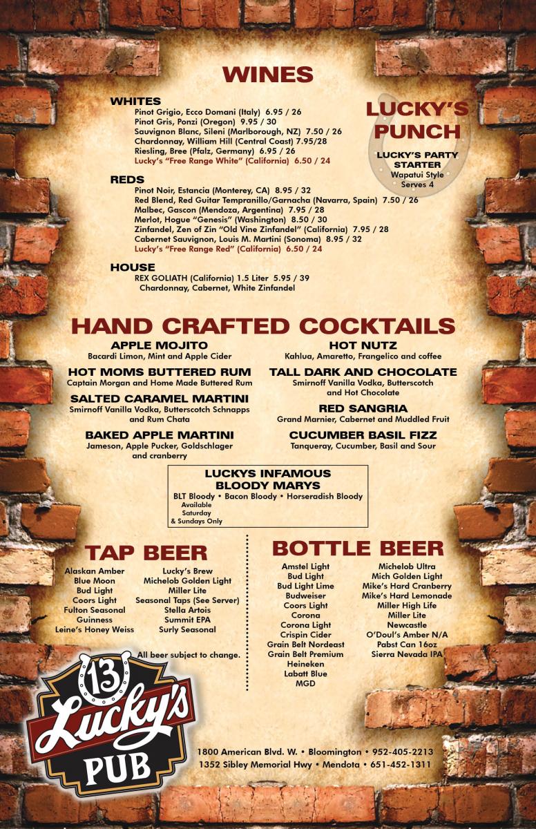 The Simple Science Of Drink Menus Nightclub Bar Digital